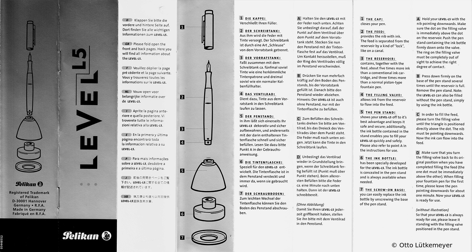 Pelikan Level L65 und L5